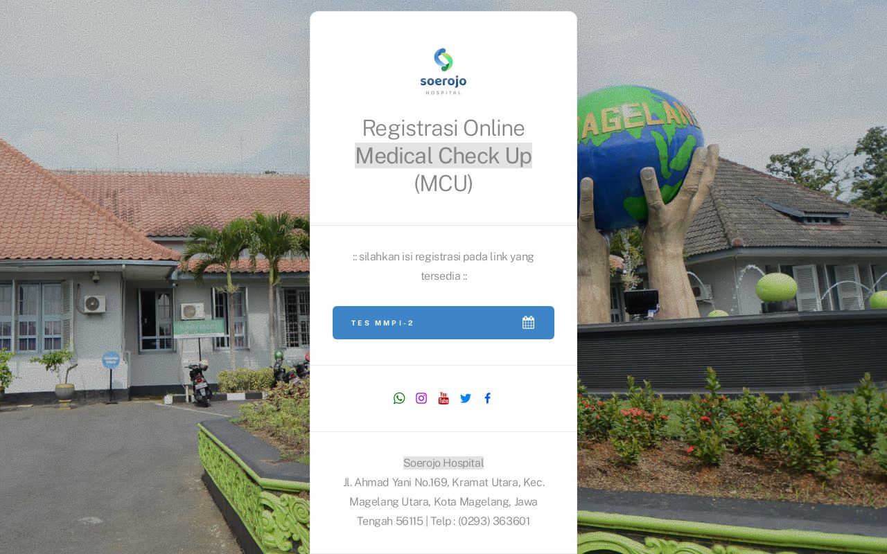 Registrasi Online MCU